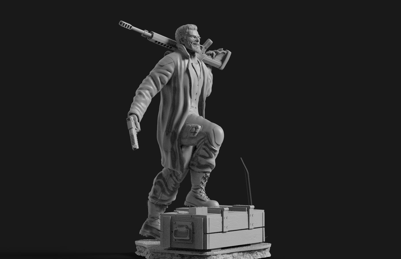 Billy Butcher The BOYS 3D model 3D printable | CGTrader