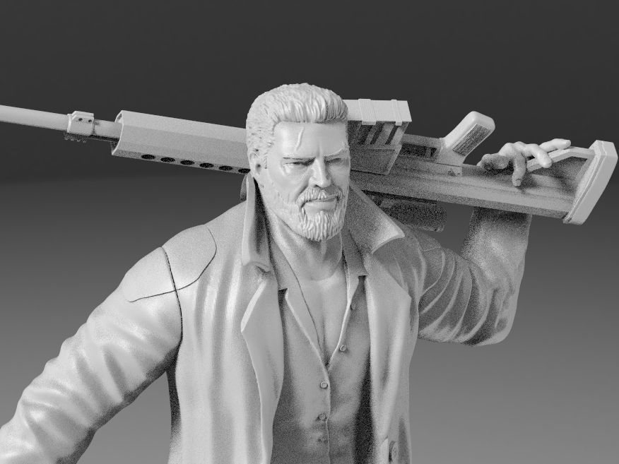 Billy Butcher The BOYS 3D model 3D printable | CGTrader