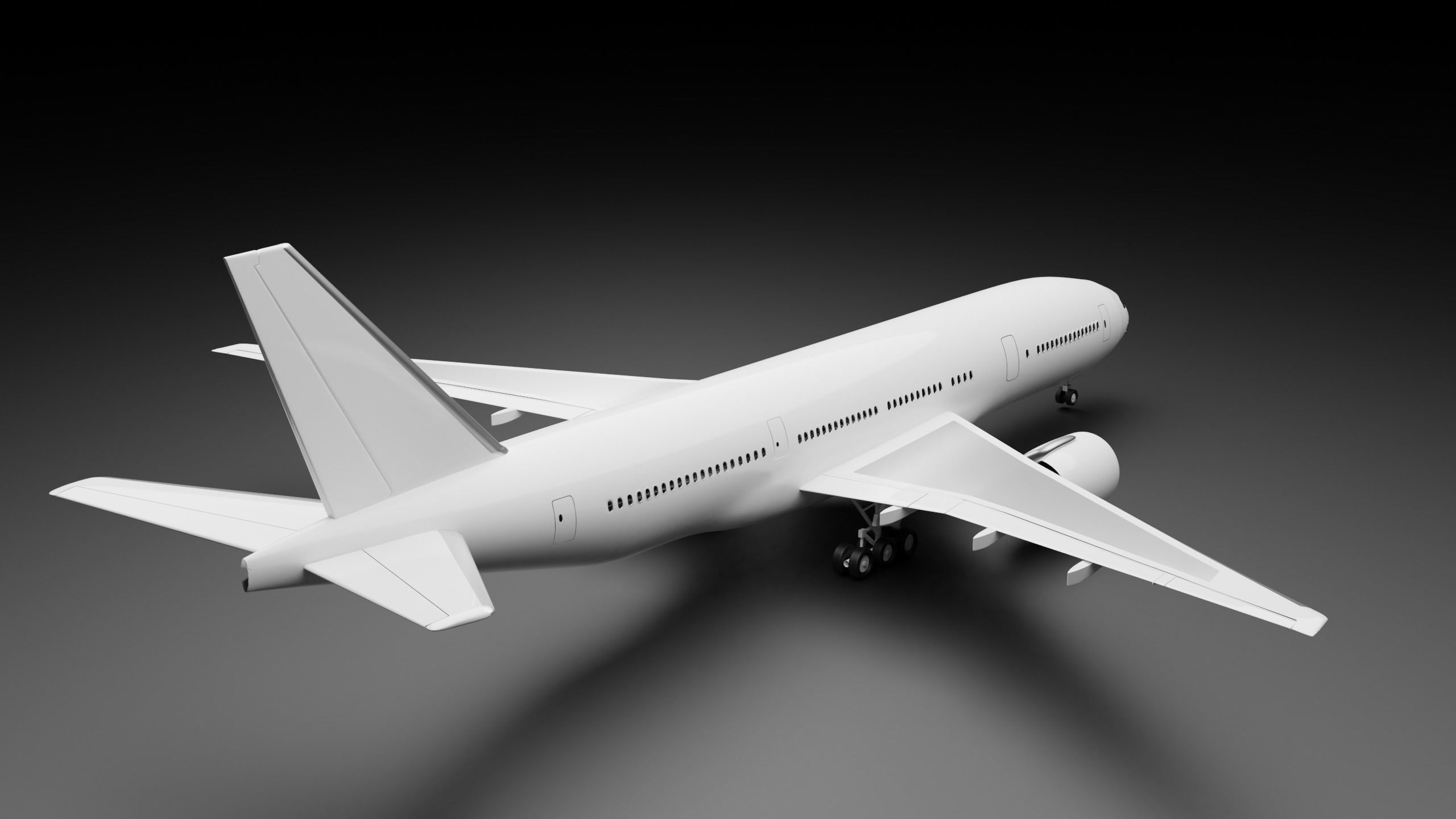 Boeing 777-200ER 3D model | CGTrader