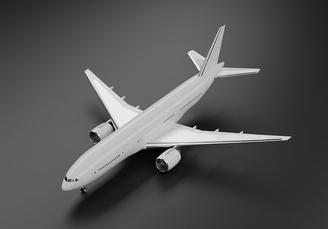 Boeing 777-200ER 3D model | CGTrader