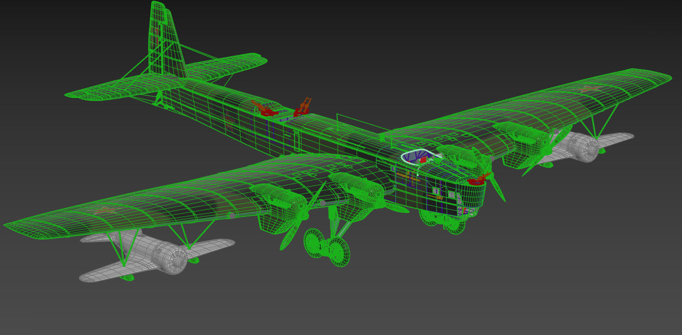 Tupolev TB3 3D model | CGTrader