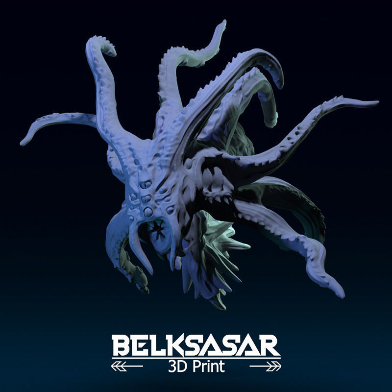 Aboleth Fanart 3D model 3D printable | CGTrader