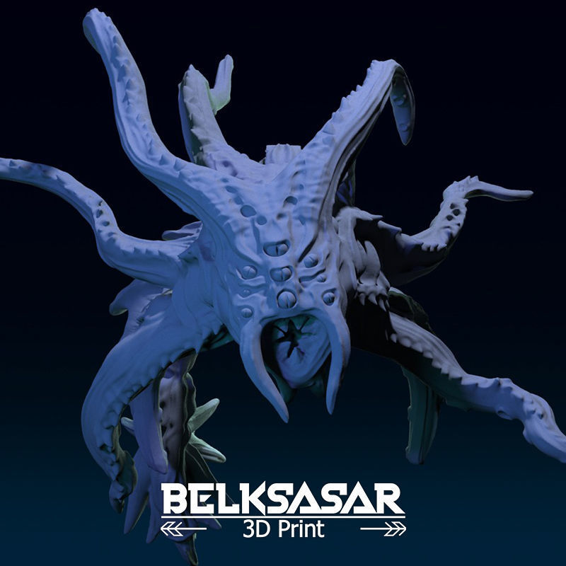 Aboleth Fanart 3D model 3D printable | CGTrader