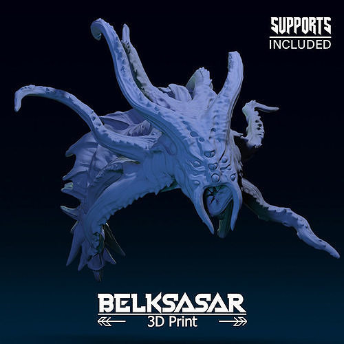 Aboleth Fanart 3D model 3D printable | CGTrader