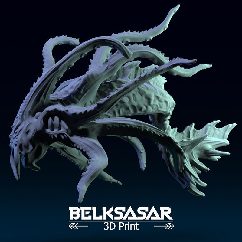 Aboleth Fanart 3D model 3D printable | CGTrader