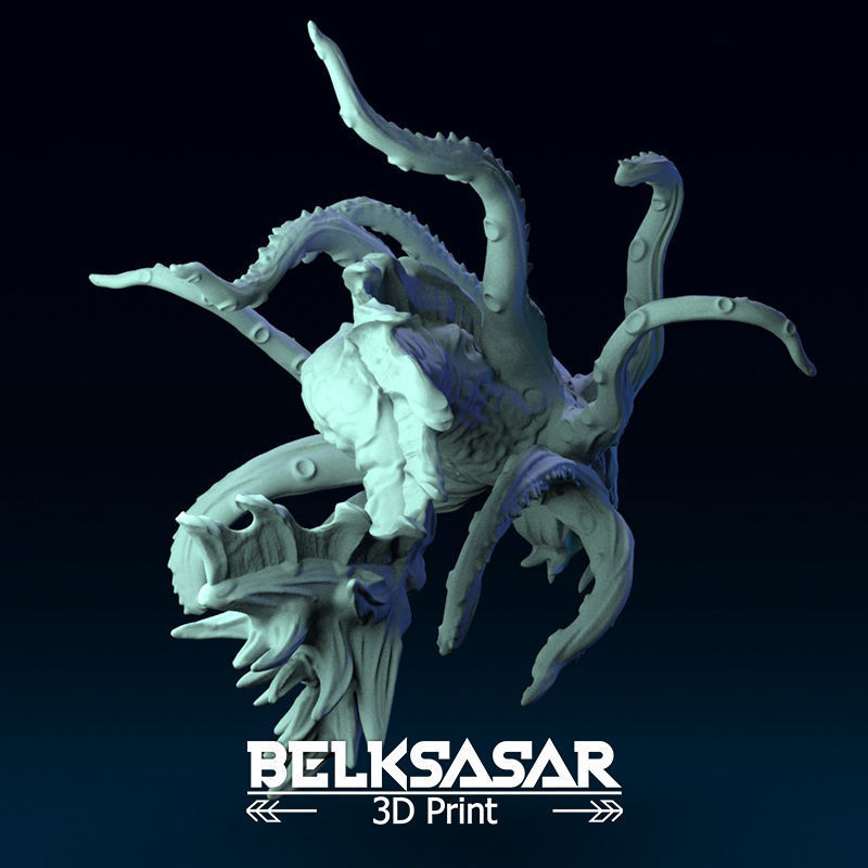 Aboleth Fanart 3D model 3D printable | CGTrader