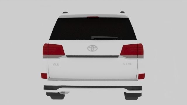 3D model Toyota Land Cruiser LC200 2021 VR / AR / low-poly | CGTrader