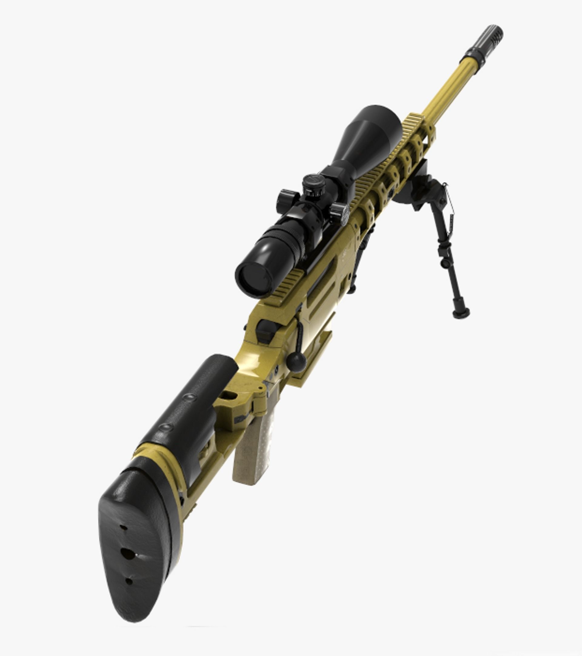 3D model FN Ballista rifle VR / AR / low-poly | CGTrader