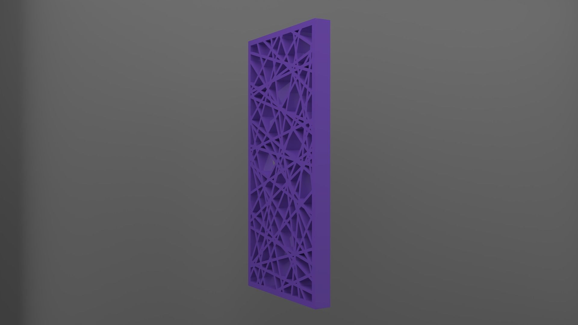 Geometric Panel free 3D model | CGTrader