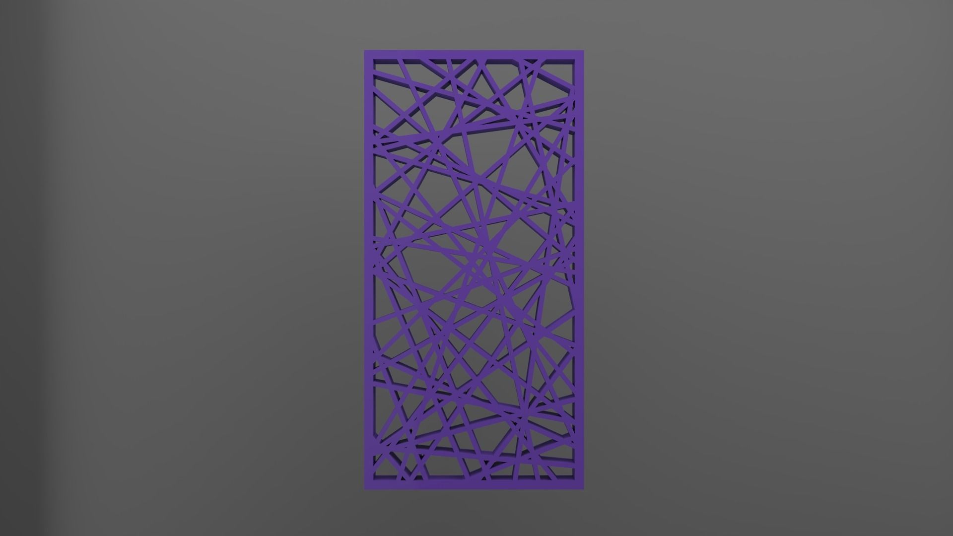 Geometric Panel free 3D model | CGTrader