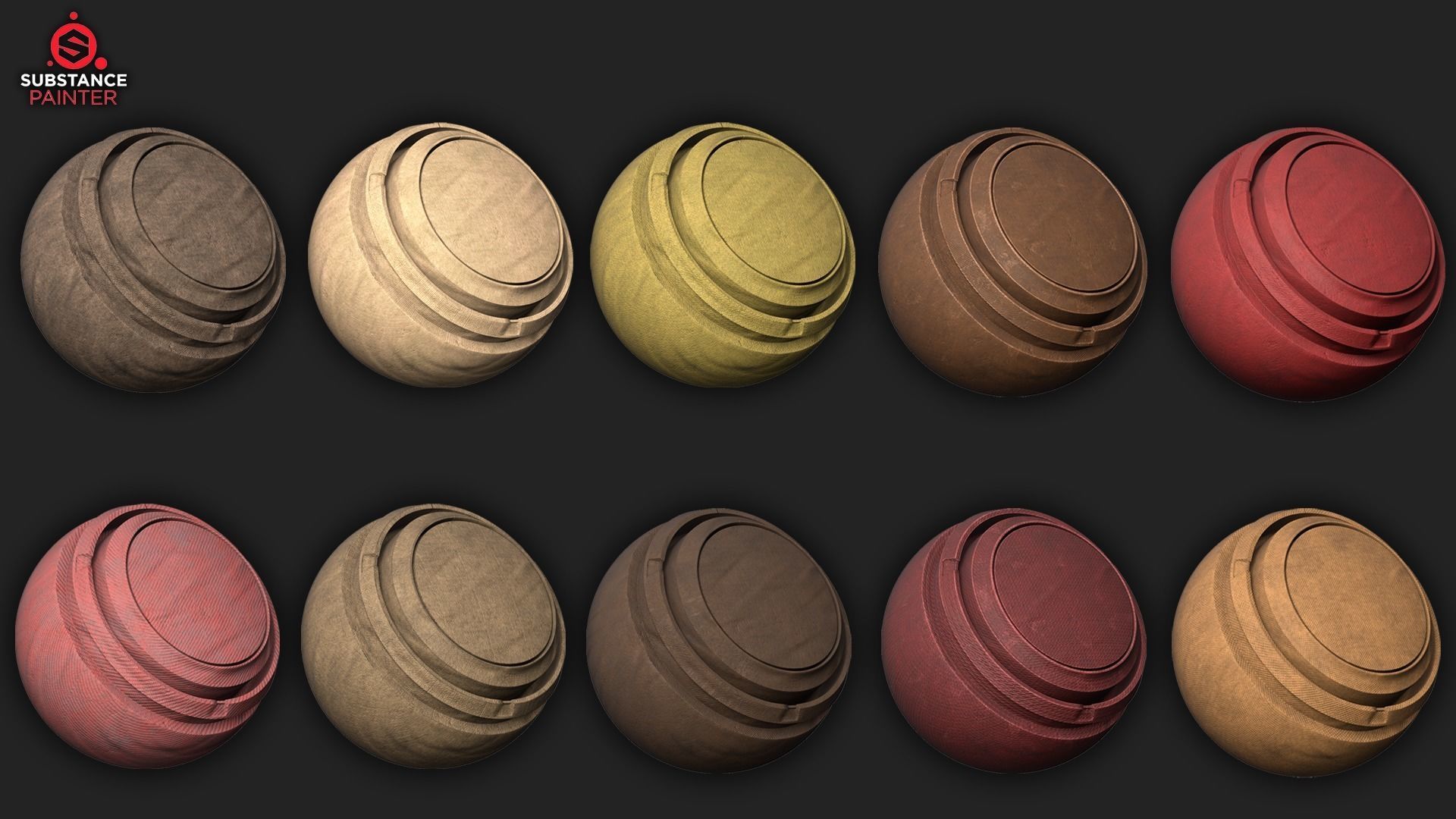 Fabric Smart Materials for Substance Painter Texture | CGTrader