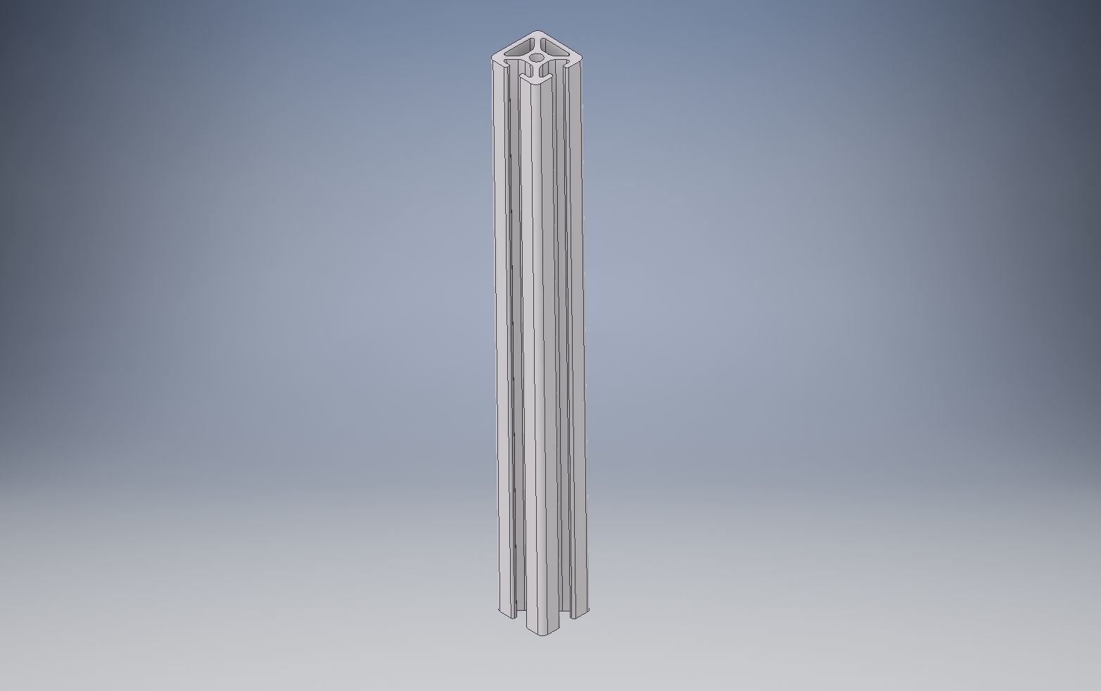 Aluminium profile 20x20 free 3D model | CGTrader