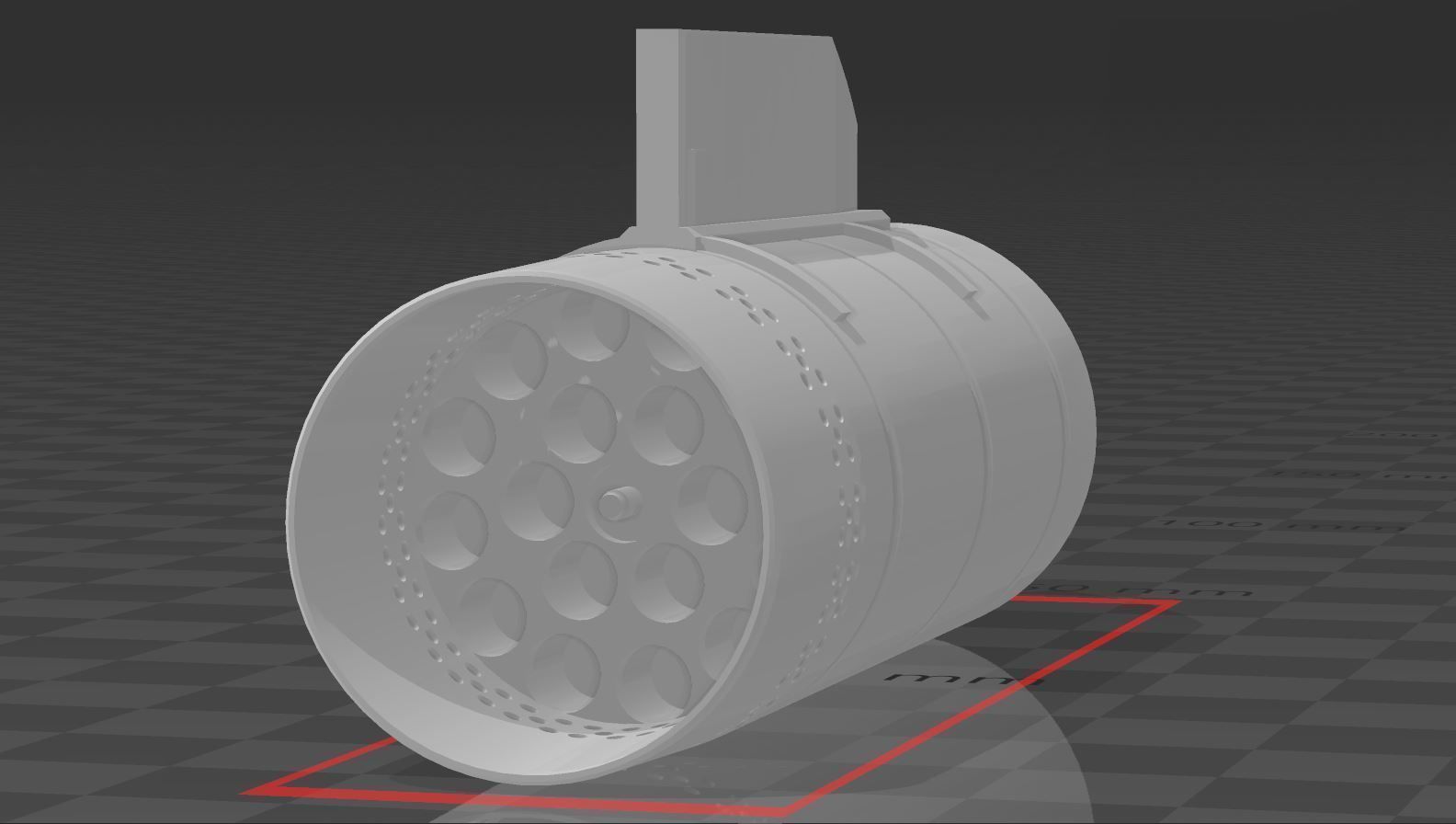 B-8M1 Missile Pod 3D model 3D printable | CGTrader