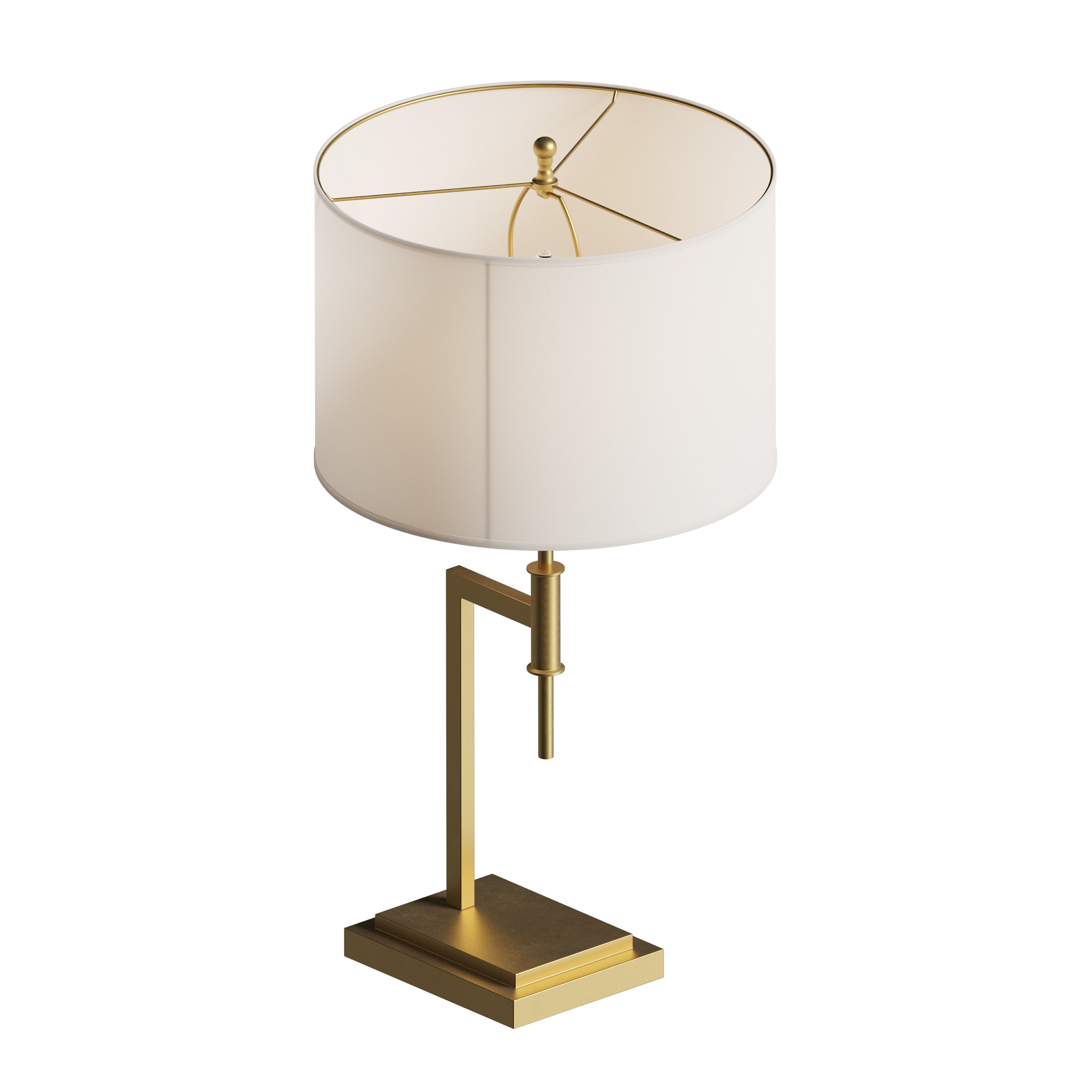 Pottery Barn Atticus Metal Table Lamp 3D model | CGTrader