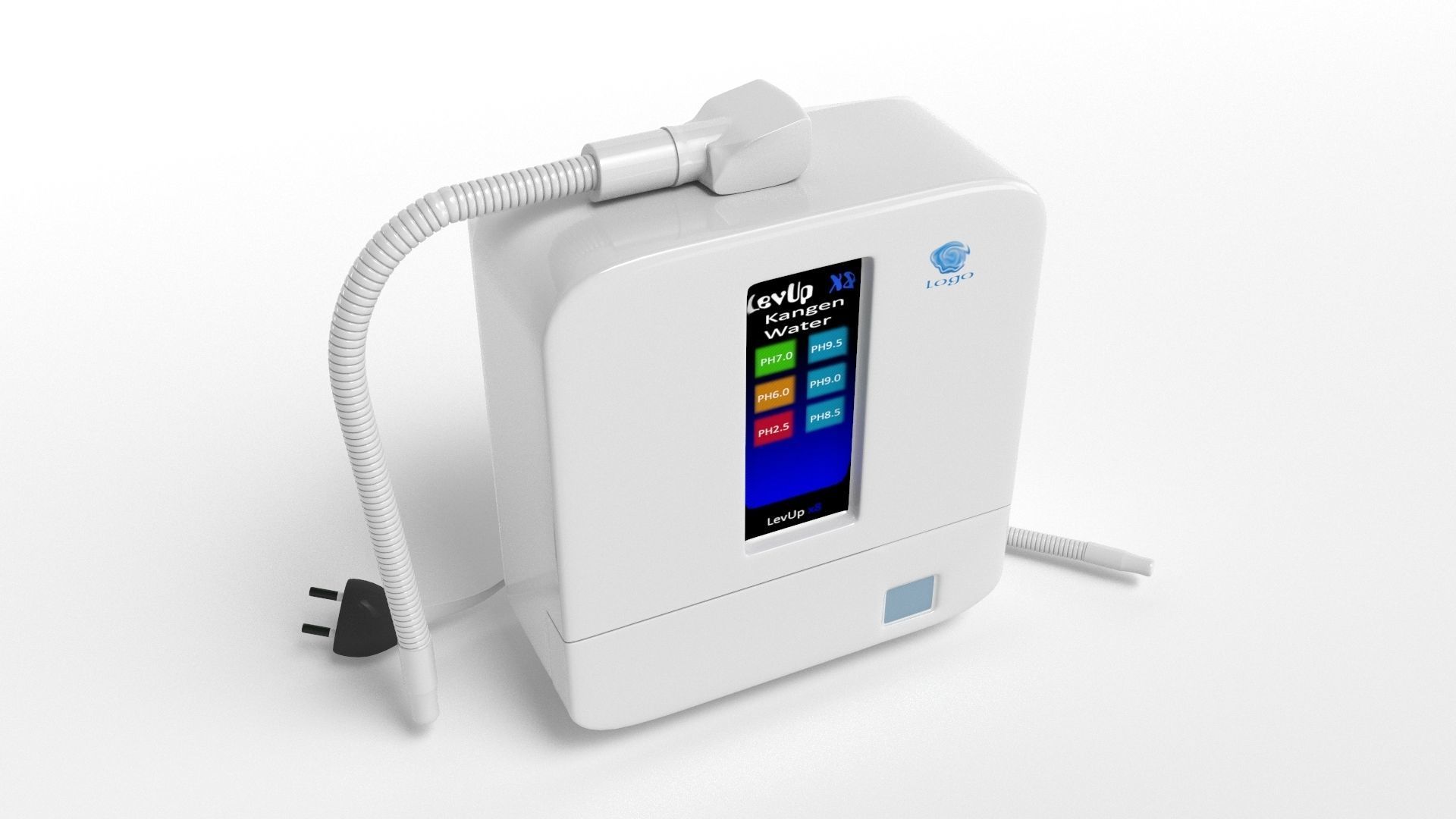 Water cleaning machine ----- kangen water filter----- X8 3D model ...