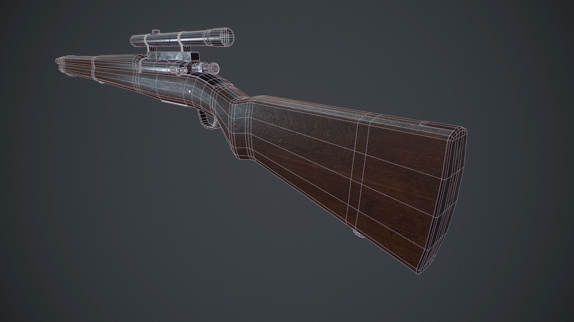 3D model Set of military gun VR / AR / low-poly | CGTrader