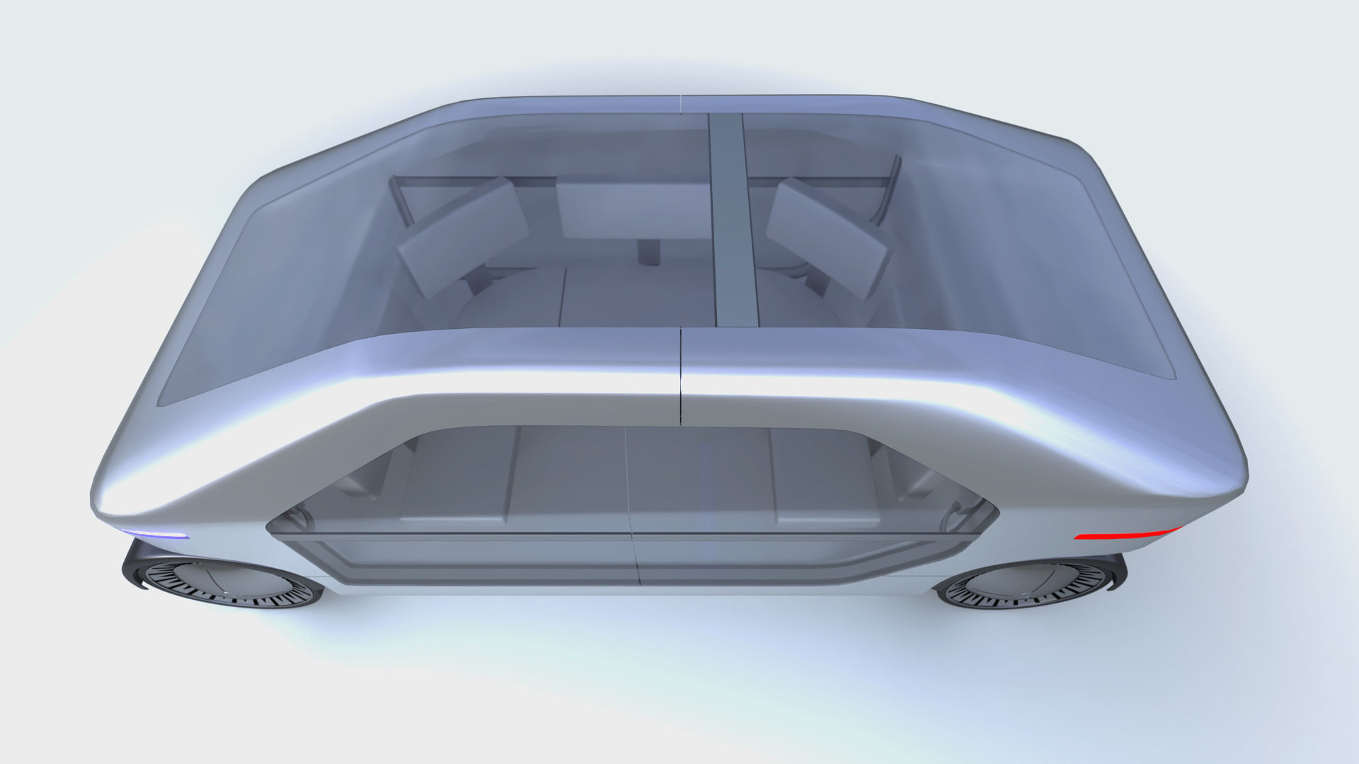 Electric bus autopilot 3D model | CGTrader