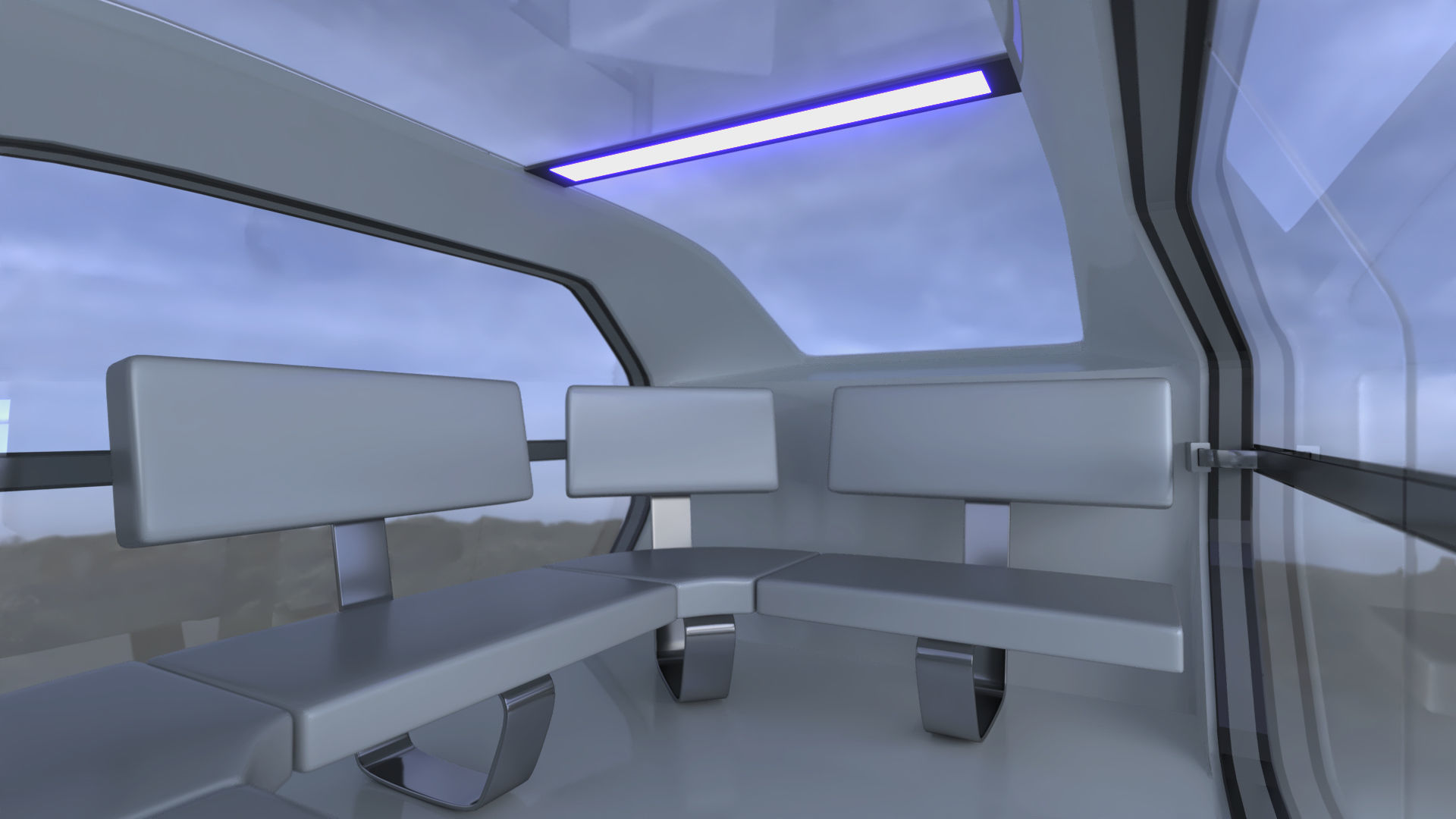 Electric bus autopilot 3D model | CGTrader