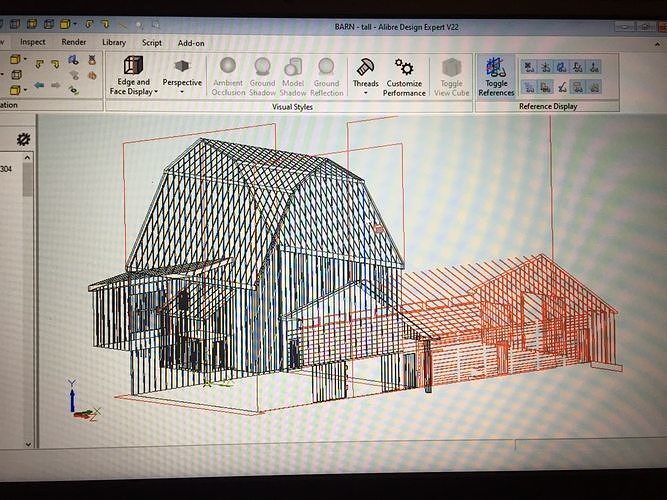 Old Barn 3D model 3D printable | CGTrader