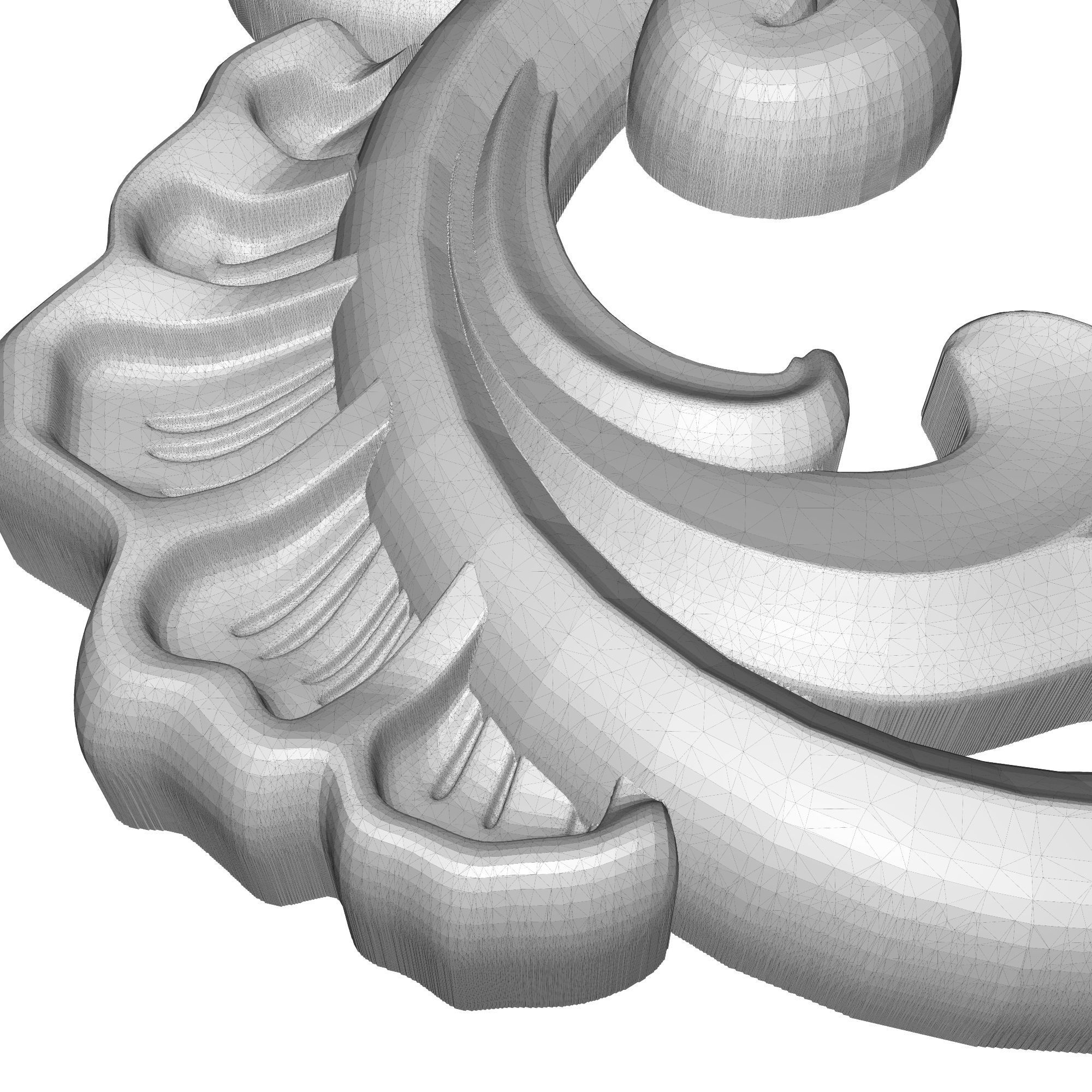 decorative pattern ready for 3D printing 3D model | CGTrader
