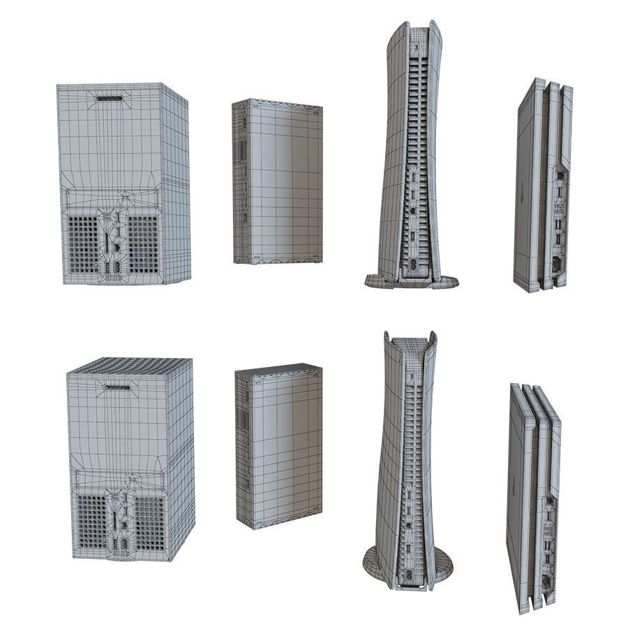3D model Games Consol Pack VR / AR / low-poly | CGTrader