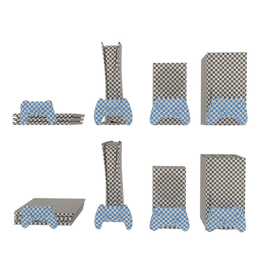 3D model Games Consol Pack VR / AR / low-poly | CGTrader