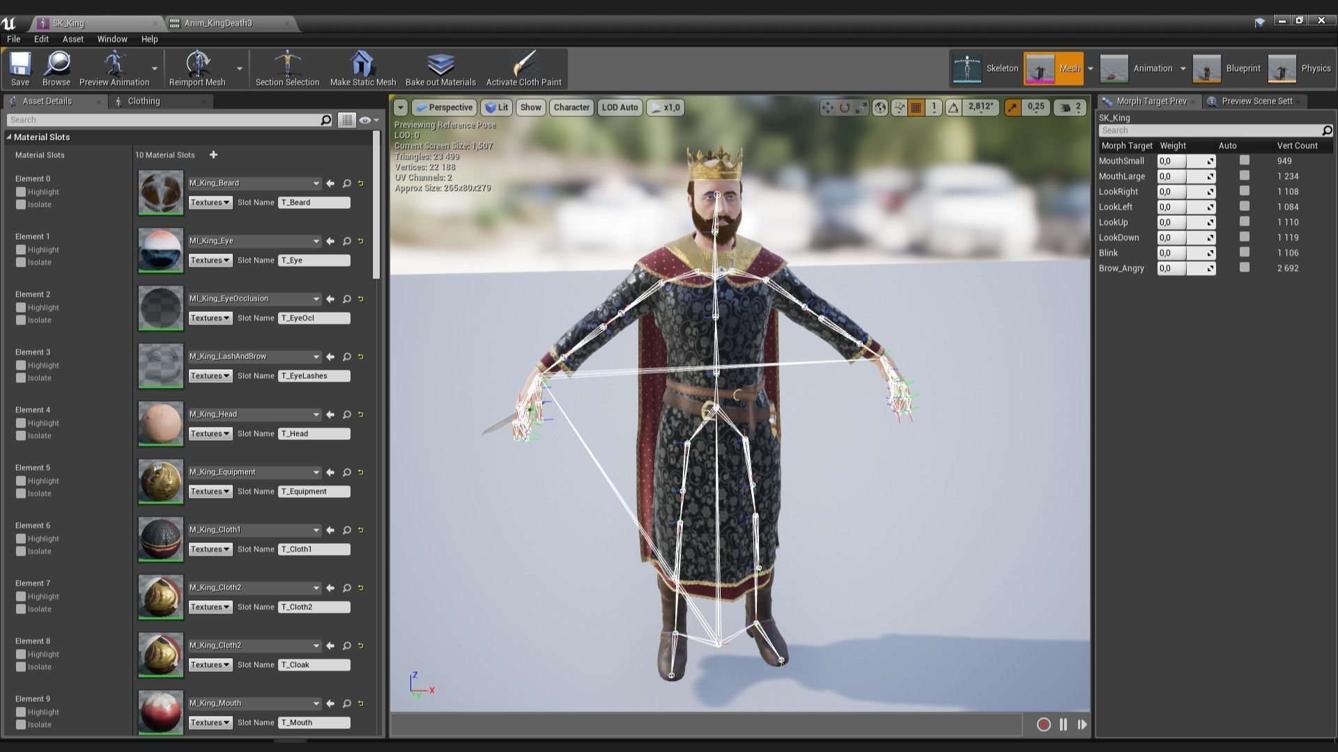 3D model Modular King VR / AR / low-poly rigged animated | CGTrader