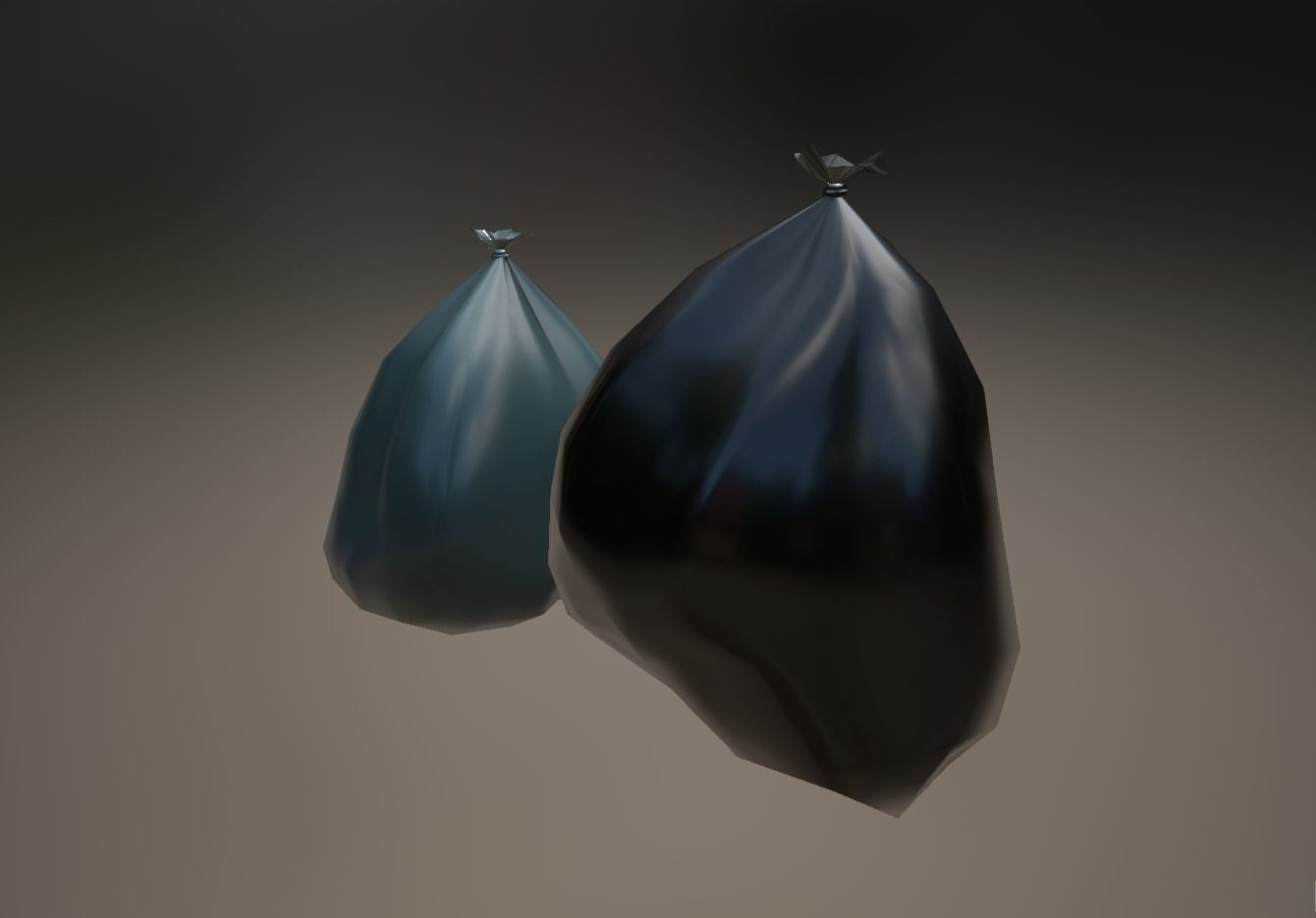 Garbage bag free VR / AR / low-poly 3D model | CGTrader