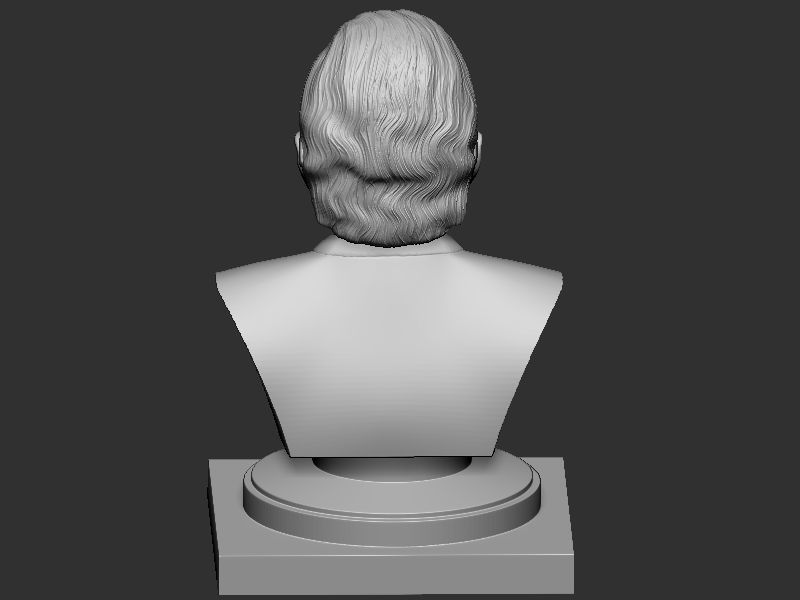 Narendra Modi Bust Gray 3D model 3D printable | CGTrader