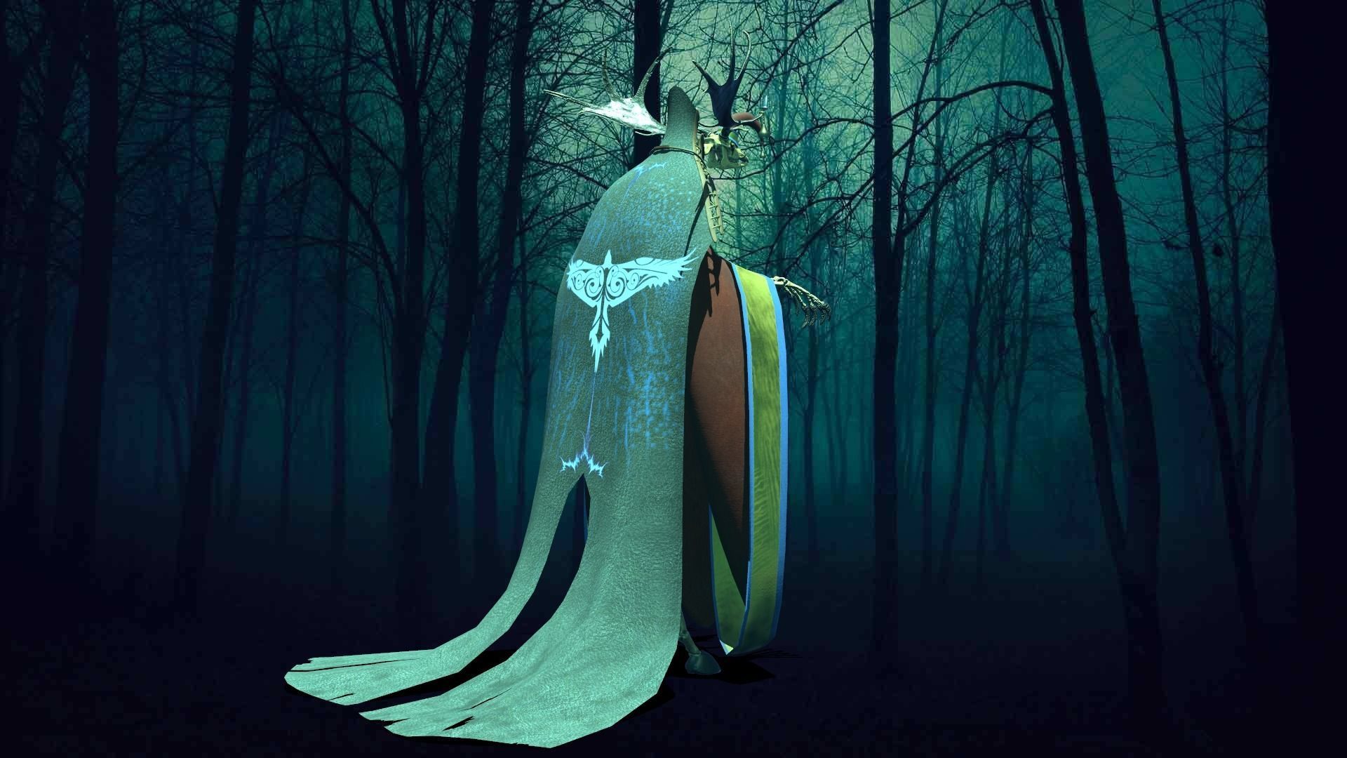 3D model Forest Spirit Character Model VR / AR / low-poly | CGTrader