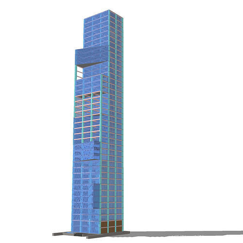 Commercial high-rise 02 3D model | CGTrader