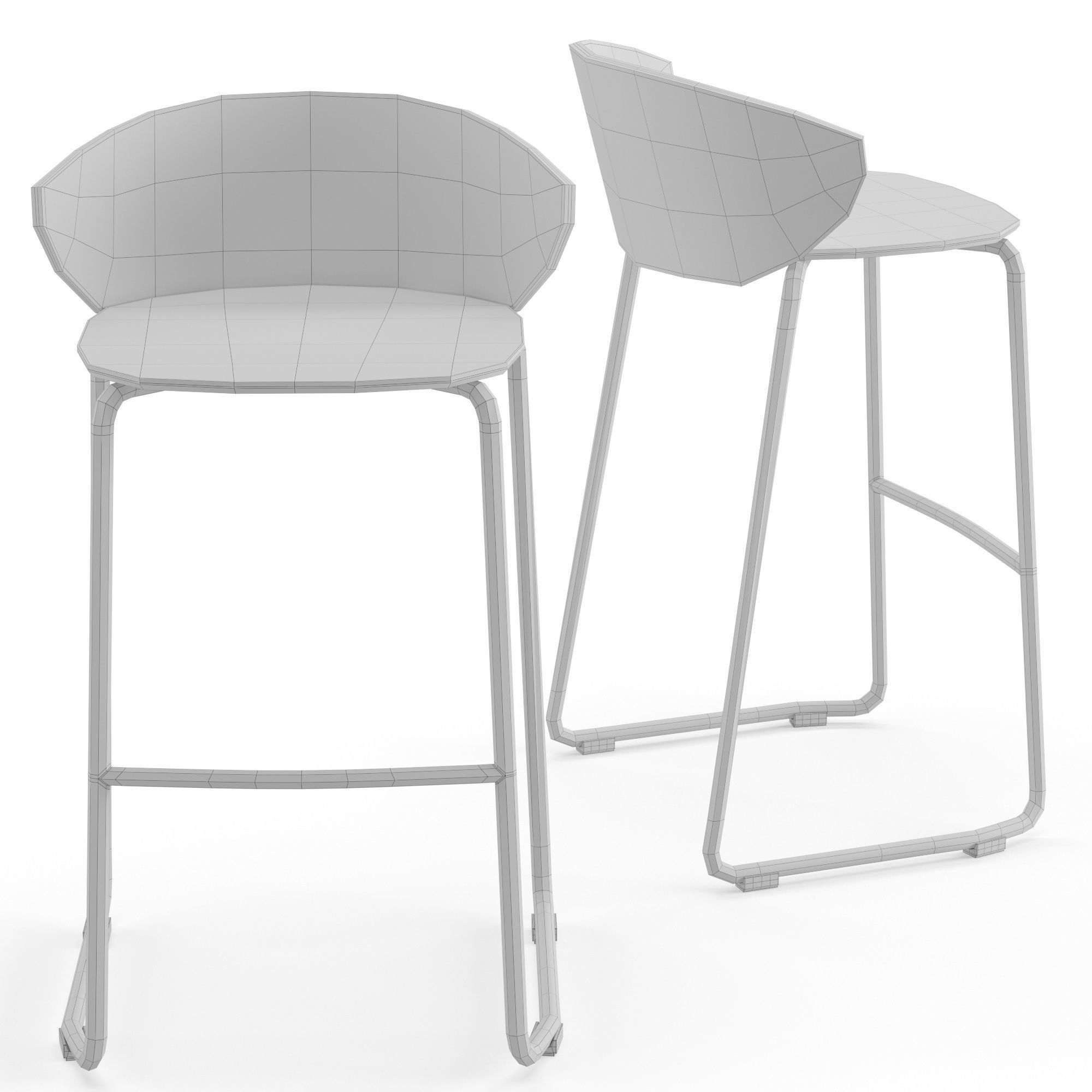 Stool Not Wood 3D model | CGTrader