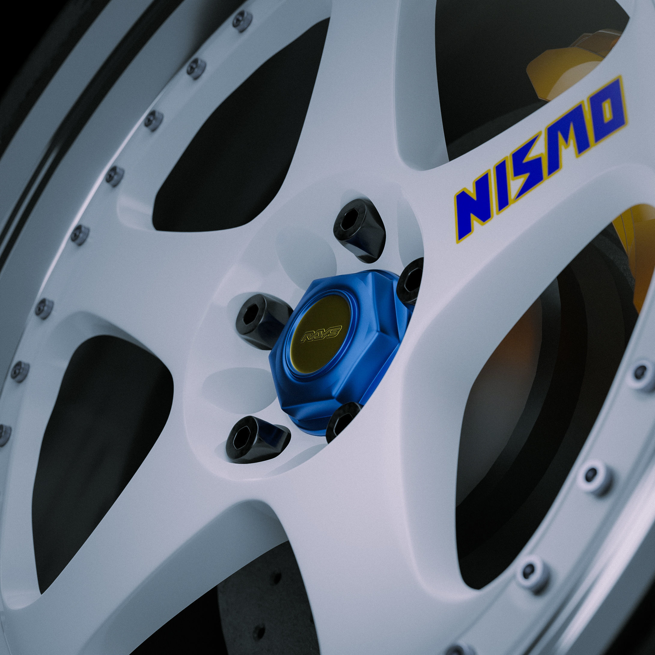 Nismo LM GT1 Wheel 3D Model 3D model | CGTrader