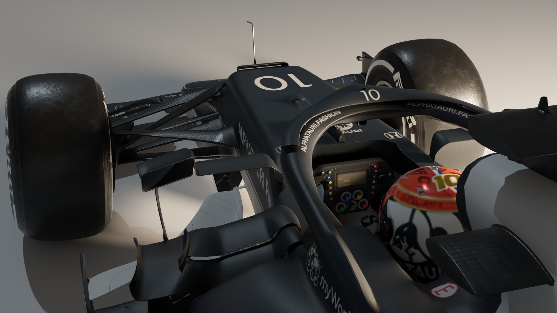 Scuderia Alpha Tauri 2021 AT2 3D model | CGTrader