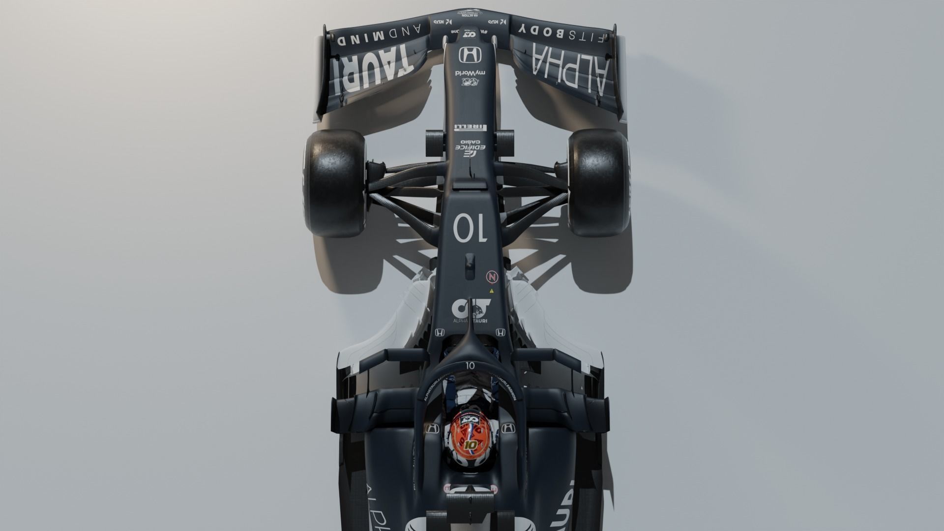 Scuderia Alpha Tauri 2021 AT2 3D model | CGTrader