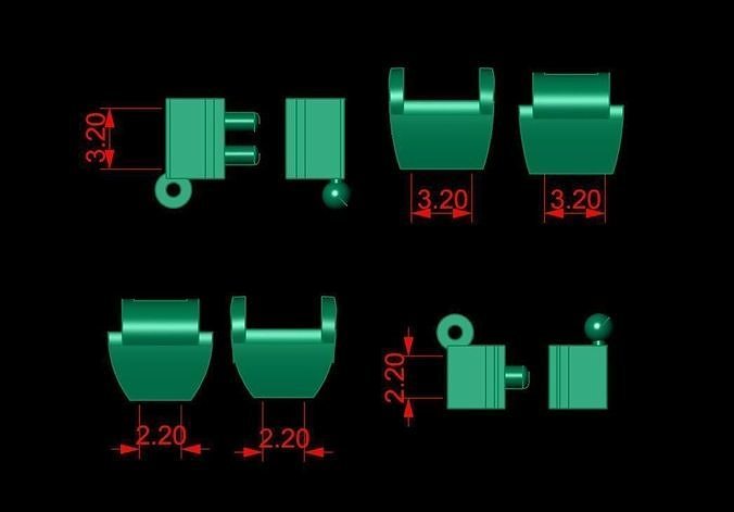 spring lock 3D model 3D printable | CGTrader