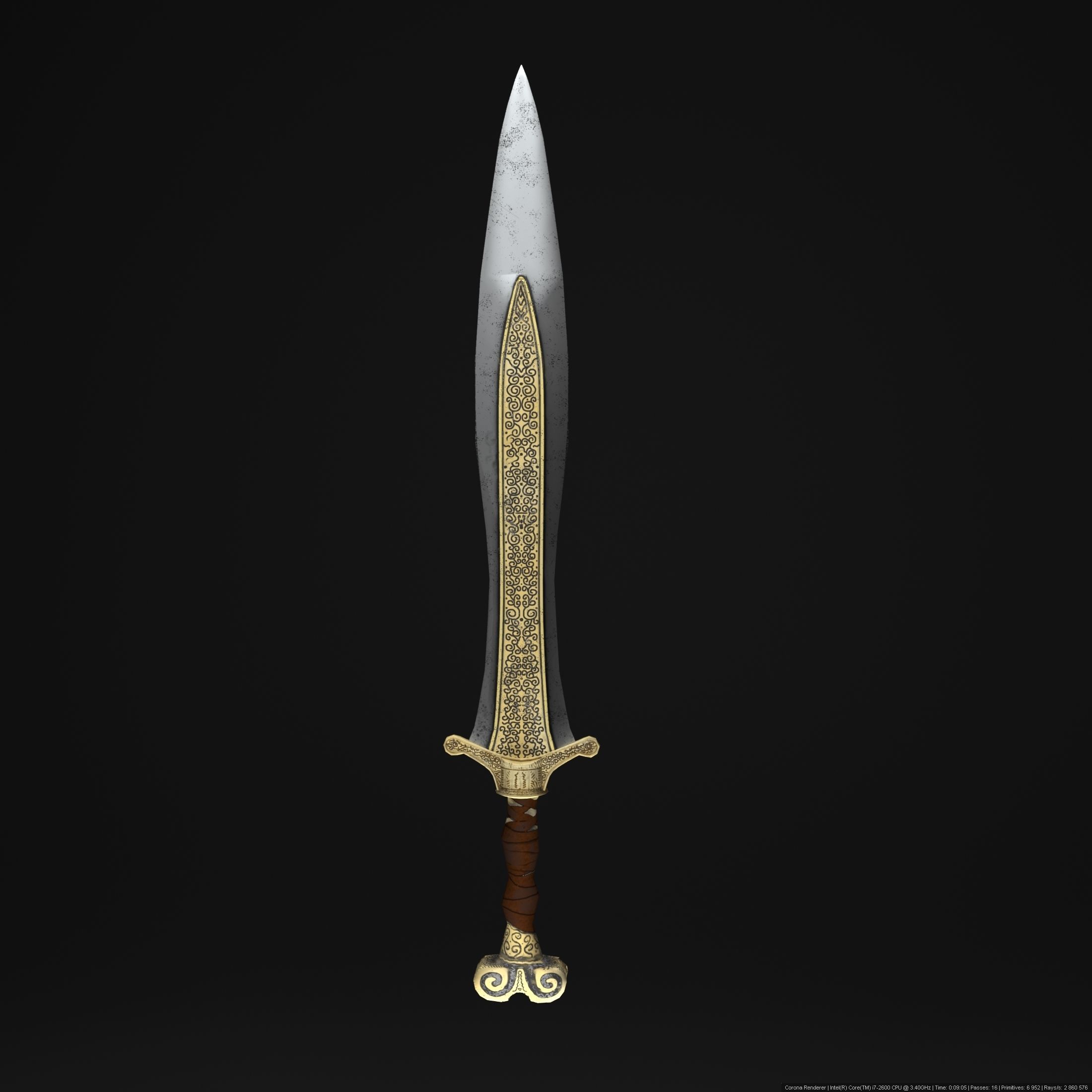3D model The sword Roman legion VR / AR / low-poly | CGTrader