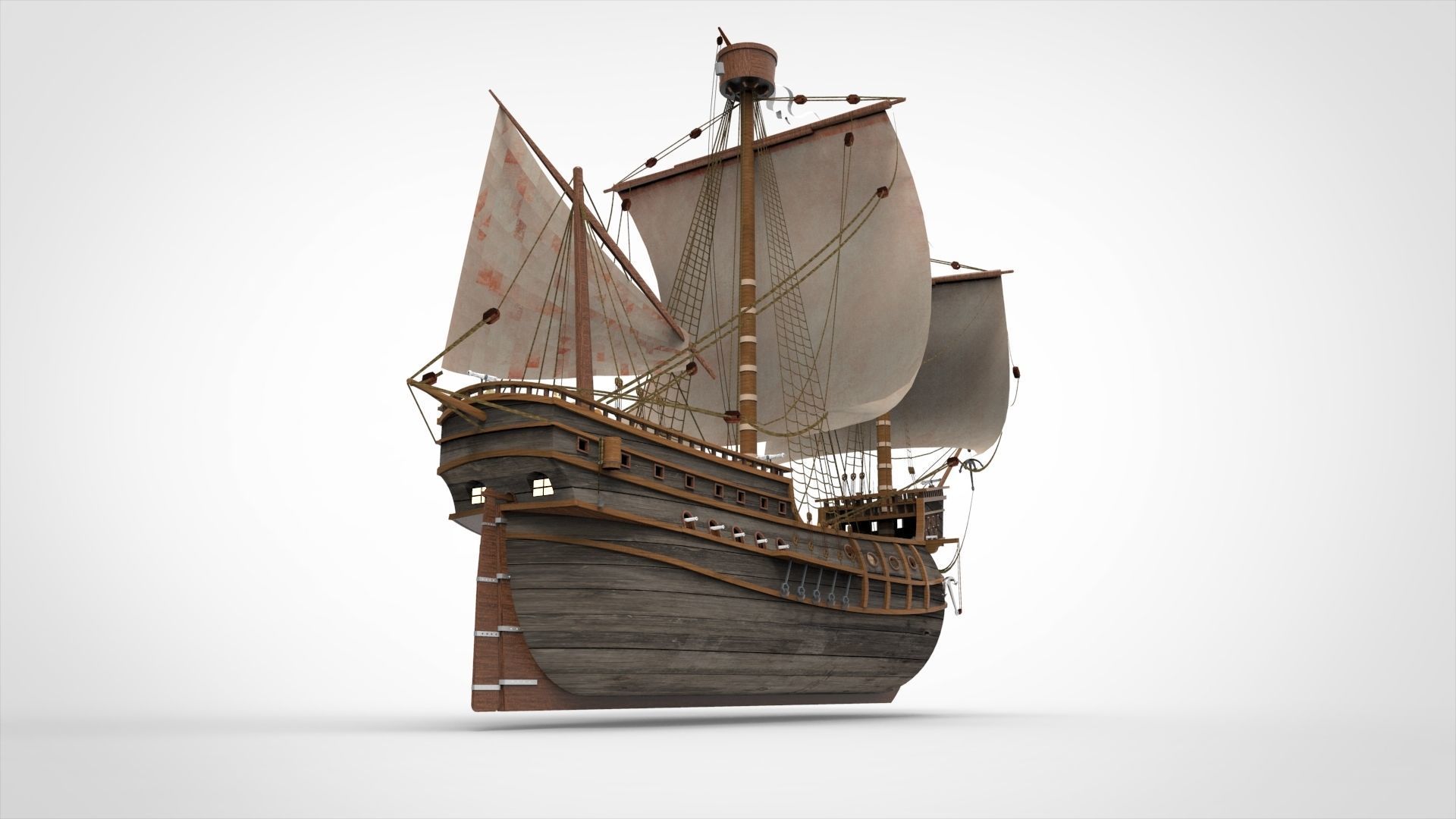 Sailing Ship 3D model | CGTrader