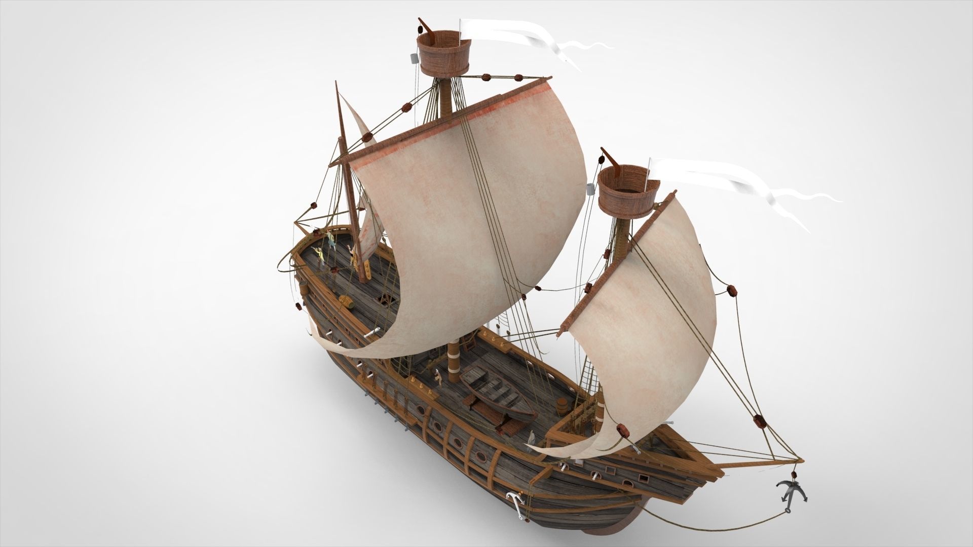 Sailing Ship 3D model | CGTrader