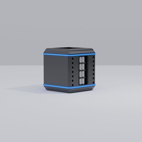 3D model Smartcube 1 cube speaker VR / AR / low-poly | CGTrader