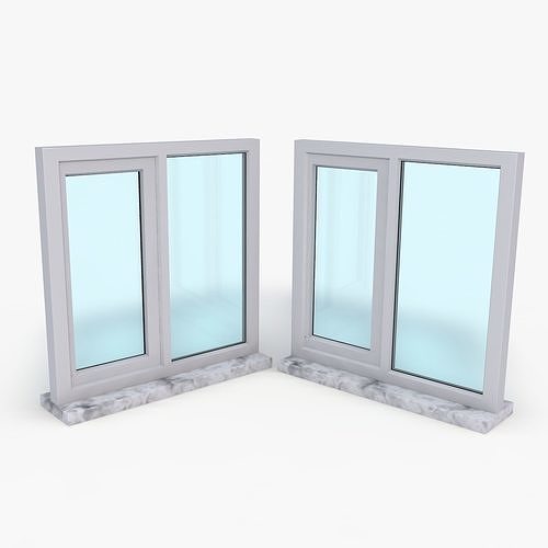 3D model Window Model sliding glass door VR / AR / low-poly | CGTrader