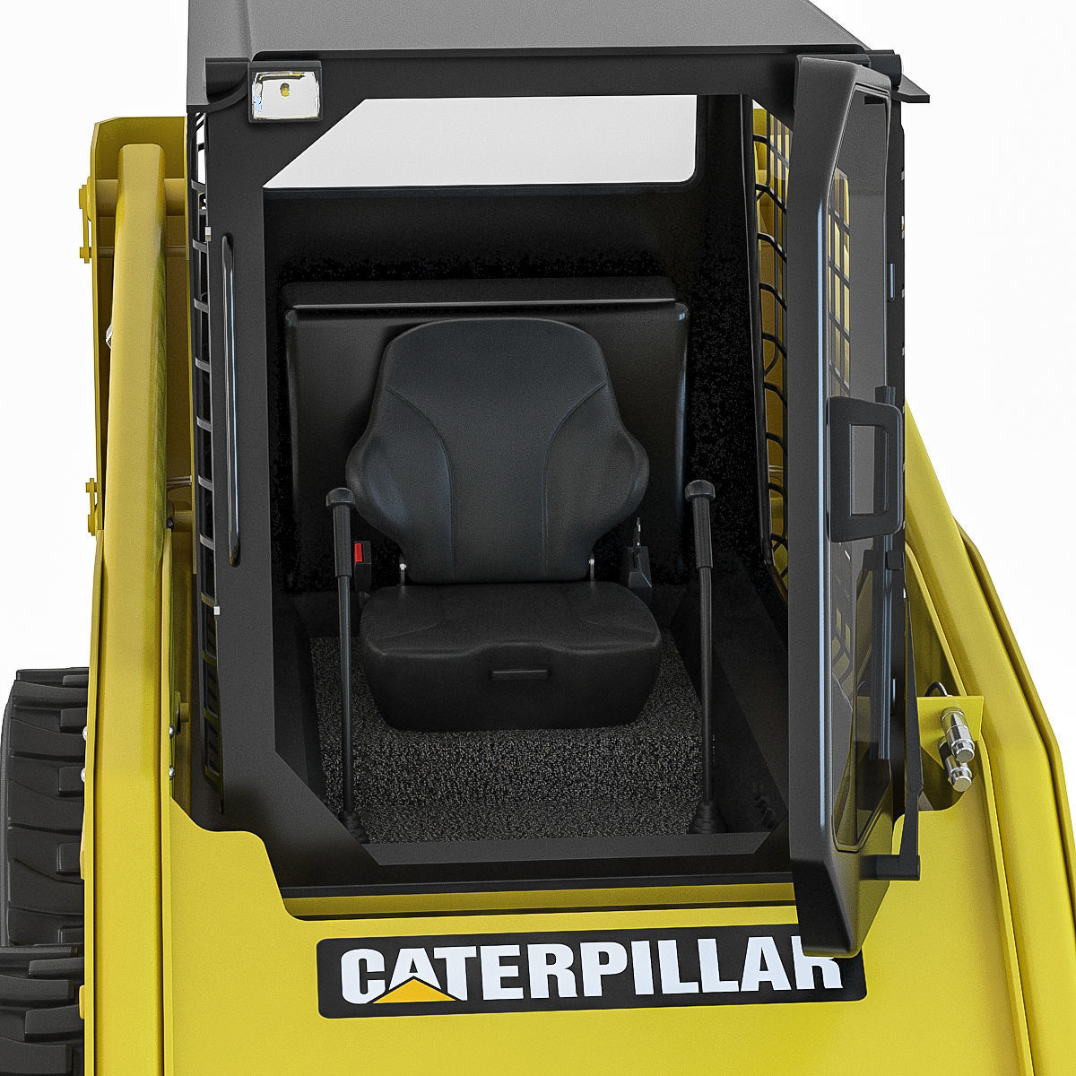 Skid steer loader CAT 216B 3D model | CGTrader
