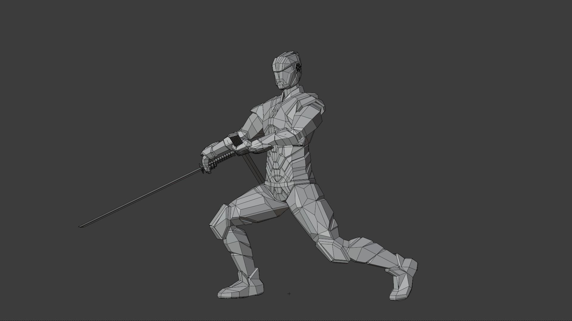 3D model Scifi Lowpoly Robot - SLR VR / AR / low-poly | CGTrader