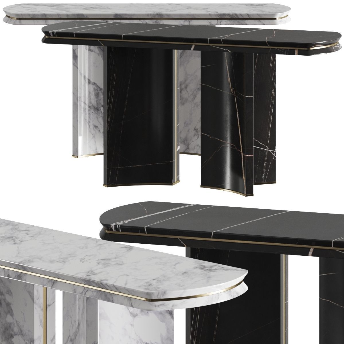 Capital Collection Ercole Console Tables 3D | CGTrader
