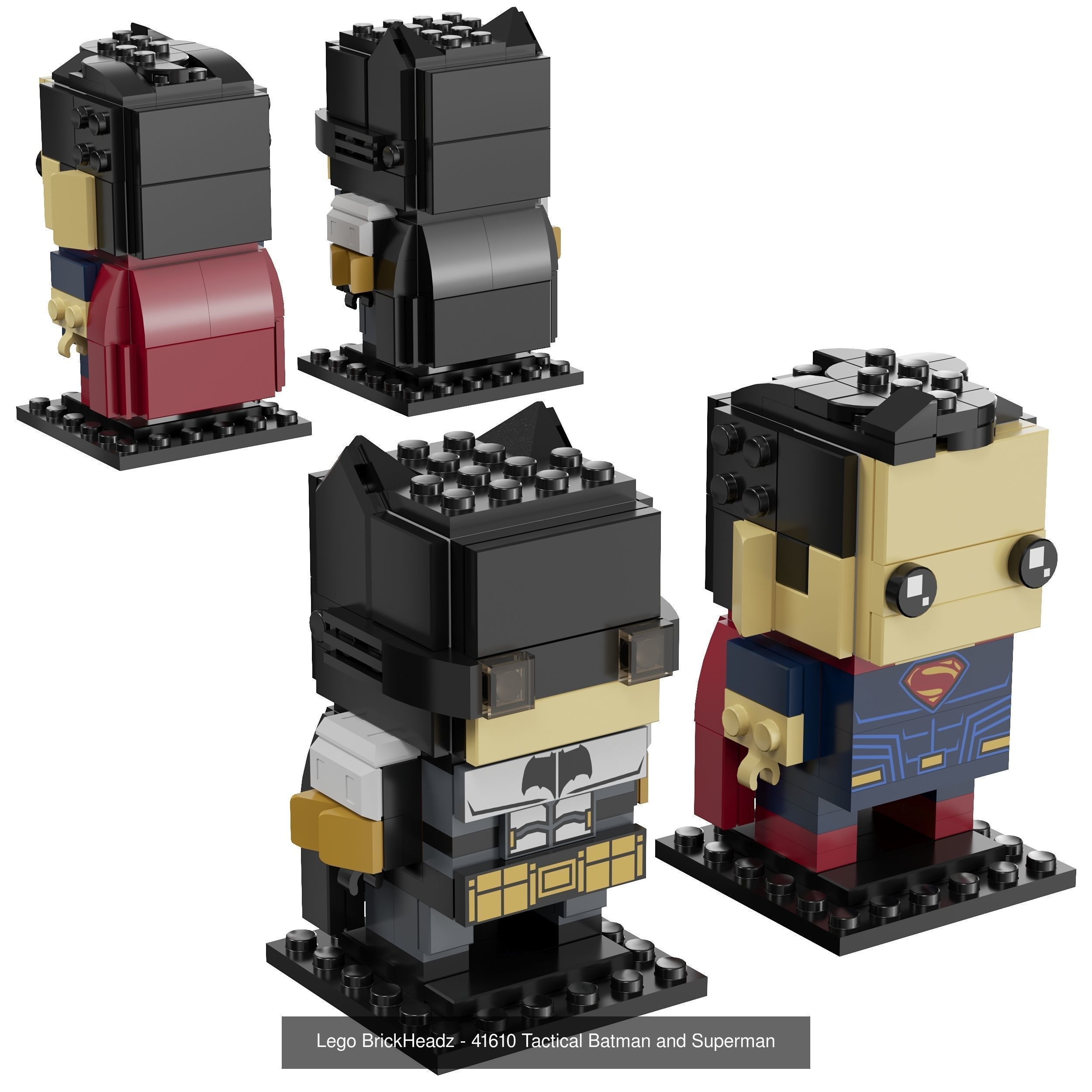 Lego BrickHeadz DC Comics Collection | CGTrader