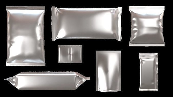 3D Plastic Packaging Collection 3D model | CGTrader