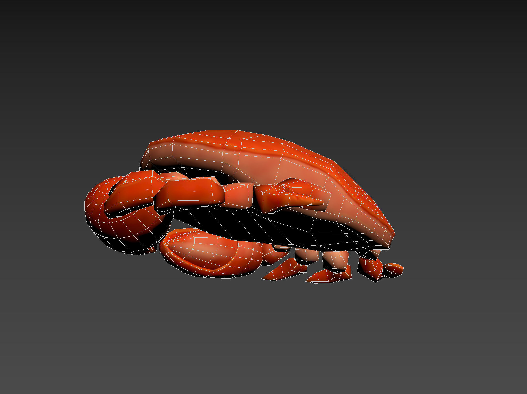 3D model Steamed Crab VR / AR / low-poly | CGTrader