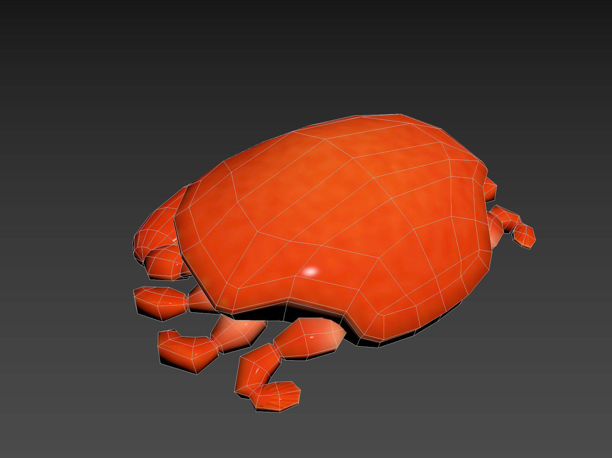 3D model Steamed Crab VR / AR / low-poly | CGTrader