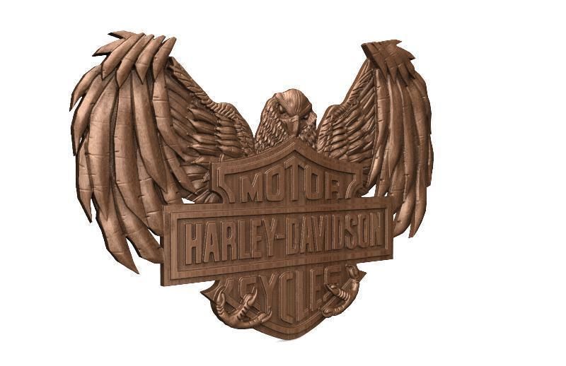 Harley-davidson CNC 3D model 3D printable | CGTrader
