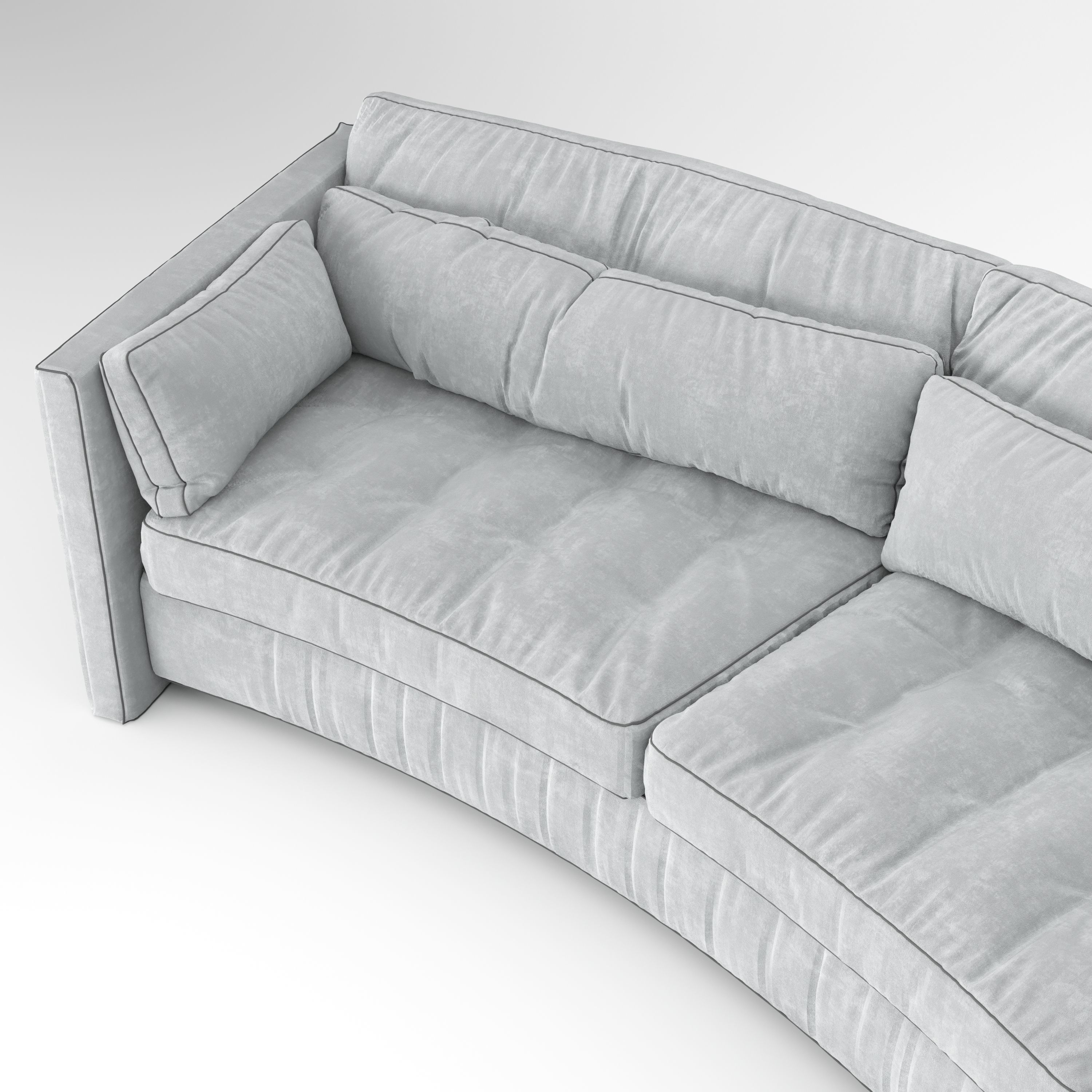 Erba Italia Sofa free 3D model | CGTrader